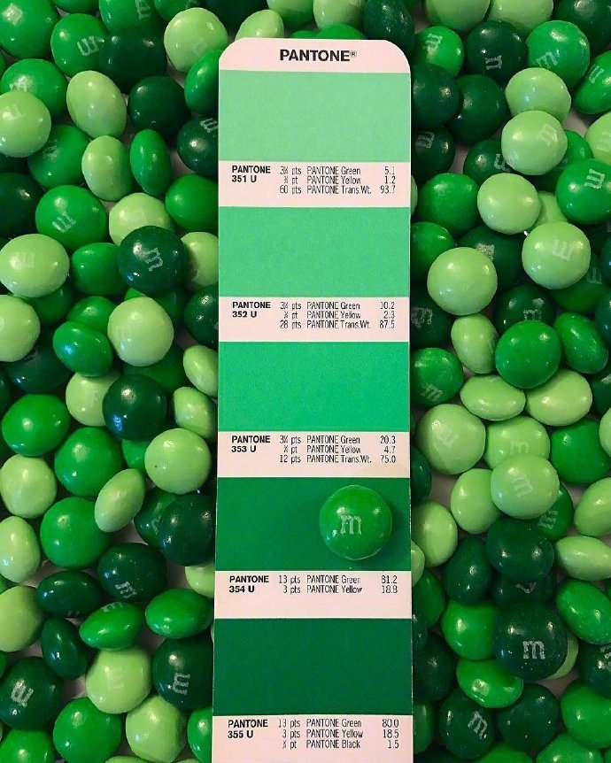 给你点颜色看看 糖果里的Pantone色卡|色卡|糖果|颜色_新浪新闻