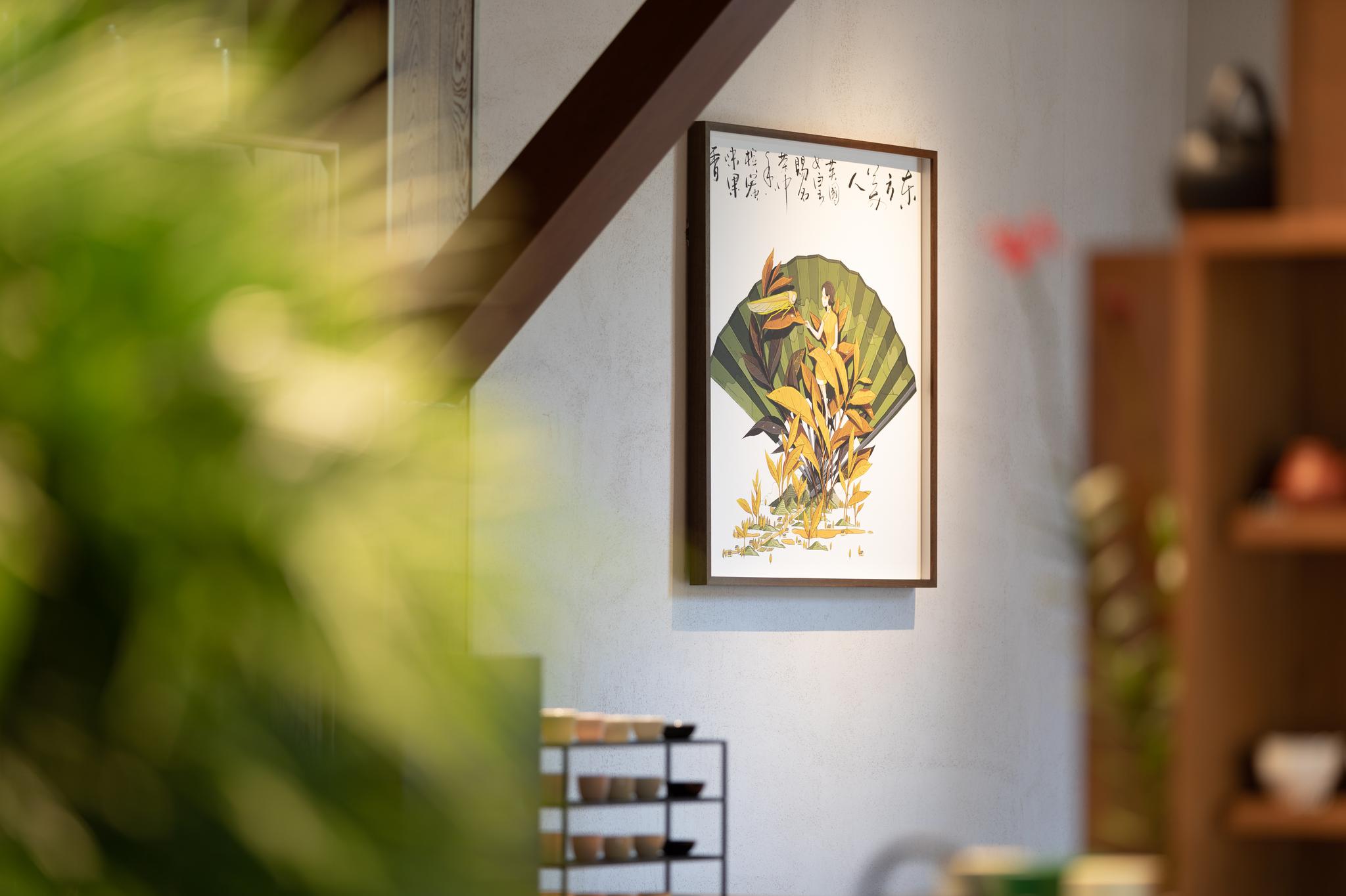 年底与茶美学品牌Tea’stone合作的系列插画出炉了