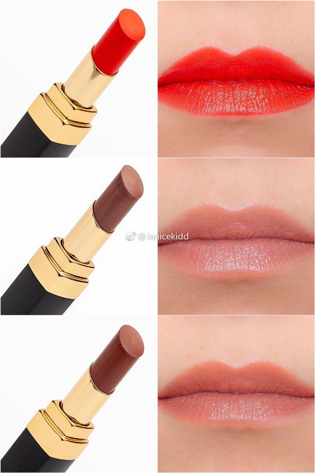 Chanel 2019年春季新品口红Rouge Coco Flash试色分享口红质地水润光|口红|水润|润唇膏_新浪新闻