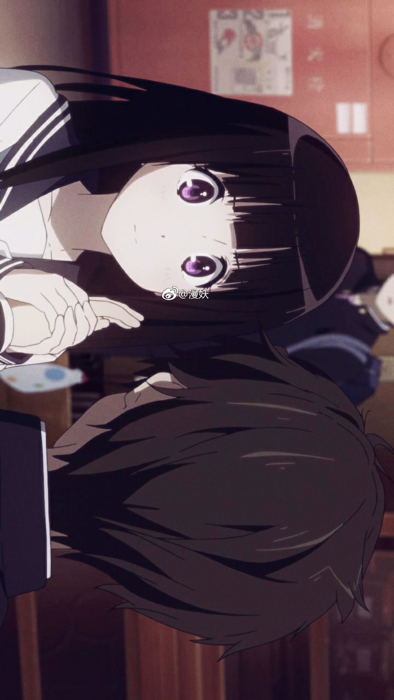 自截动漫壁纸《冰菓》🔒折木奉太郎千反田爱瑠~