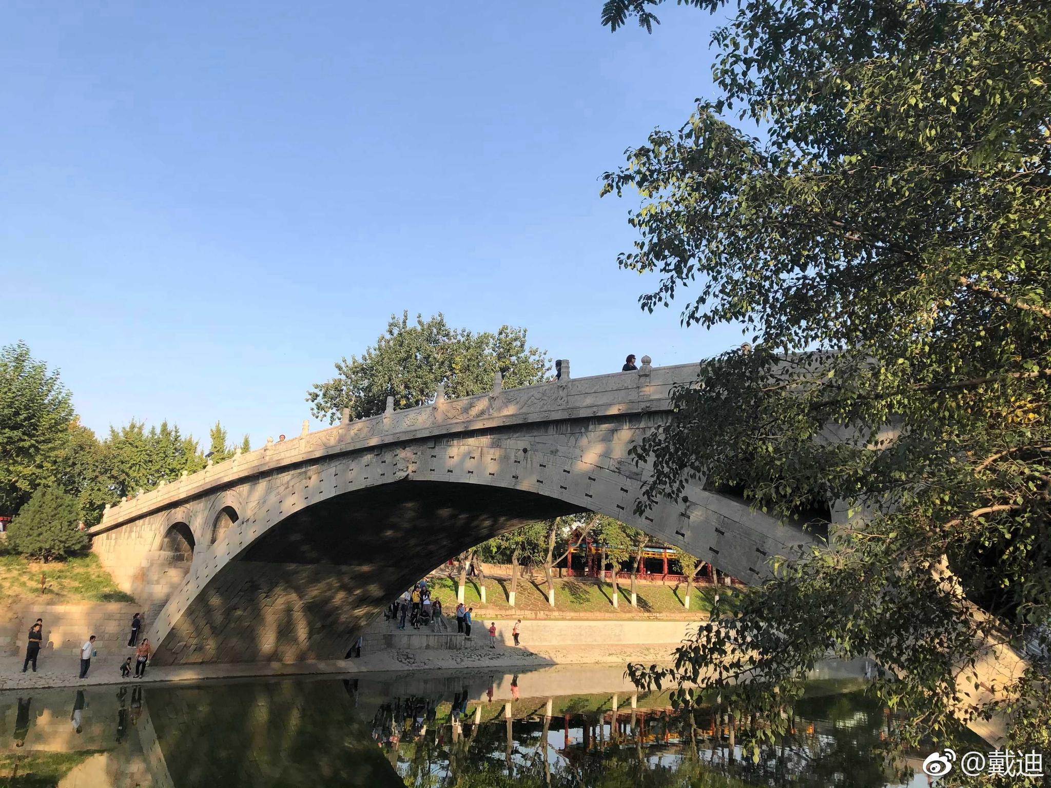 河北石家庄赵州桥——我国第一座石拱桥|赵州桥|石拱桥|石家庄_新浪新闻