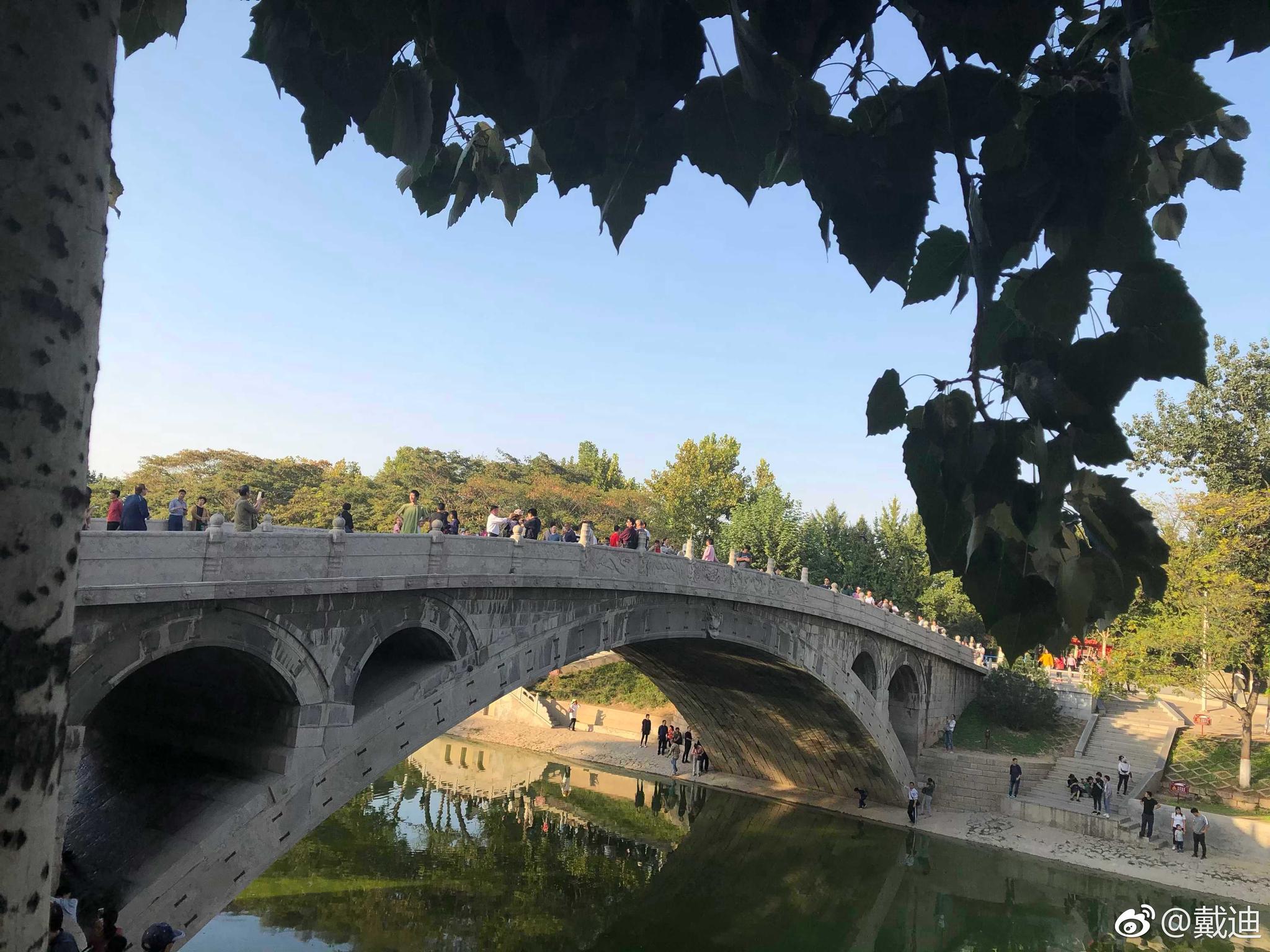 河北石家庄赵州桥——我国第一座石拱桥|赵州桥|石拱桥|石家庄_新浪新闻