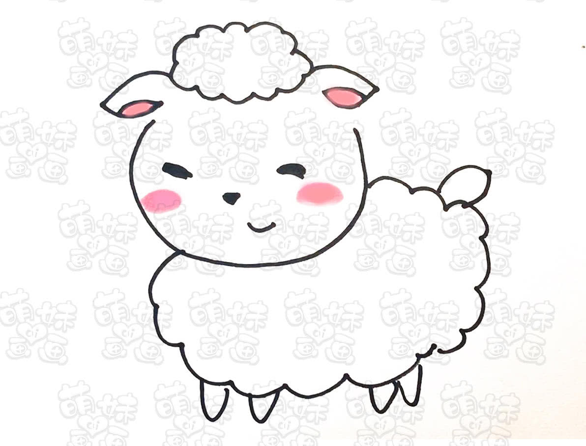 可爱又简单的小动物简笔画绘制步骤大全，快收藏起来吧