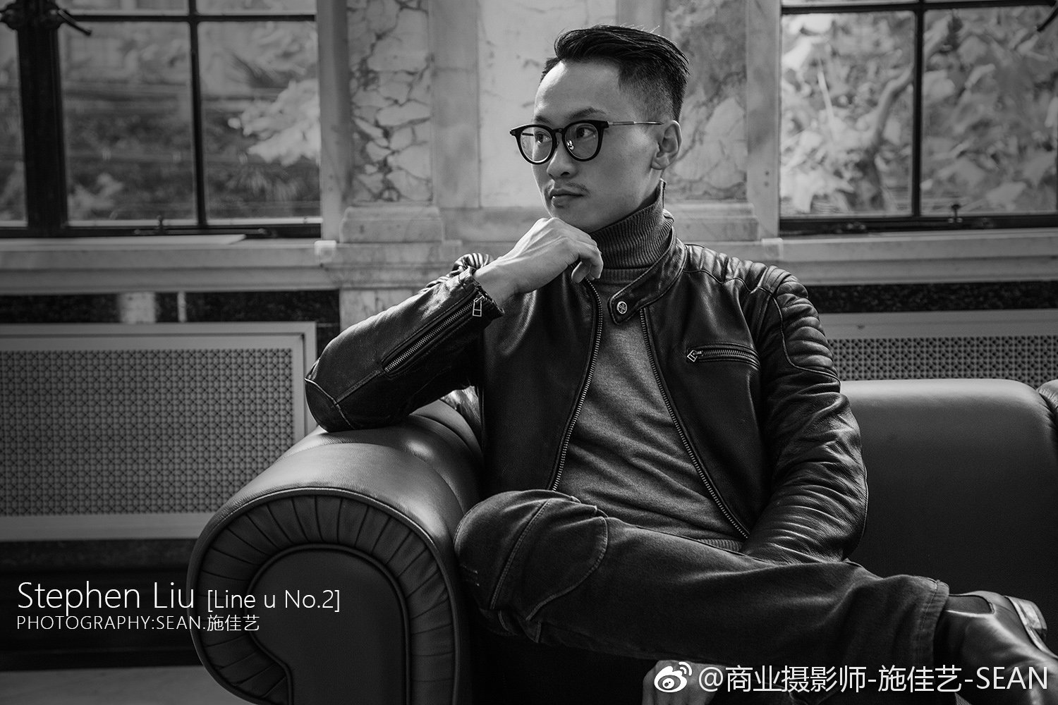 LINE U的第二位朋友是STEPHEN.LIU，这位骑着哈雷上班的复古骑士