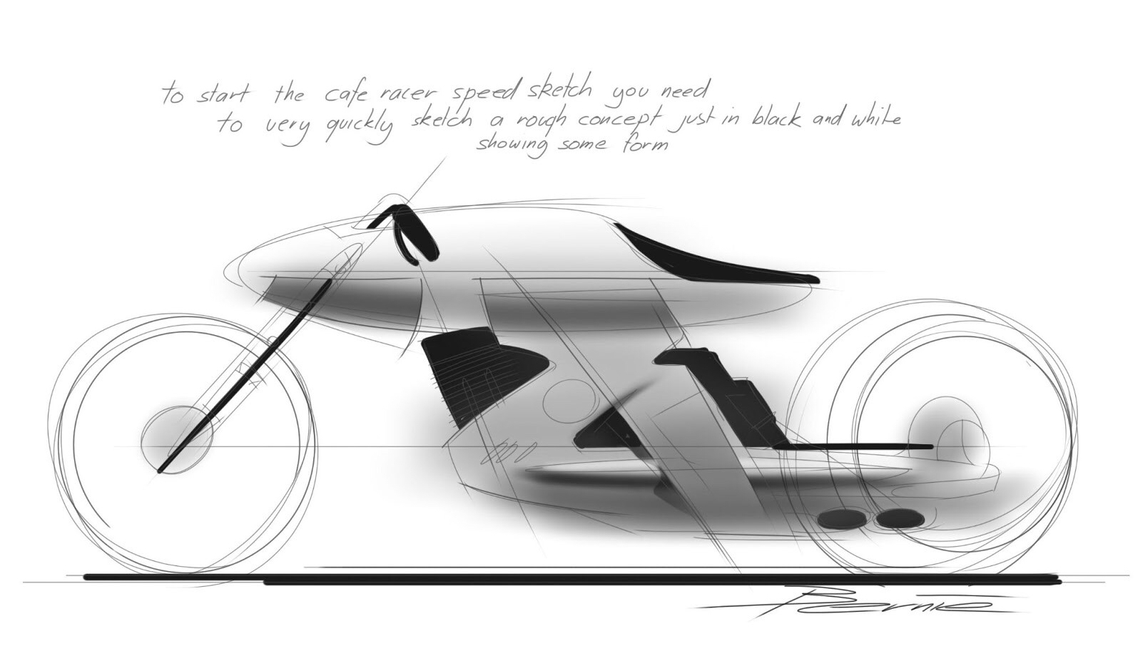 Alias Sketchbook pro绘制概念摩托车|摩托车|概念_新浪新闻