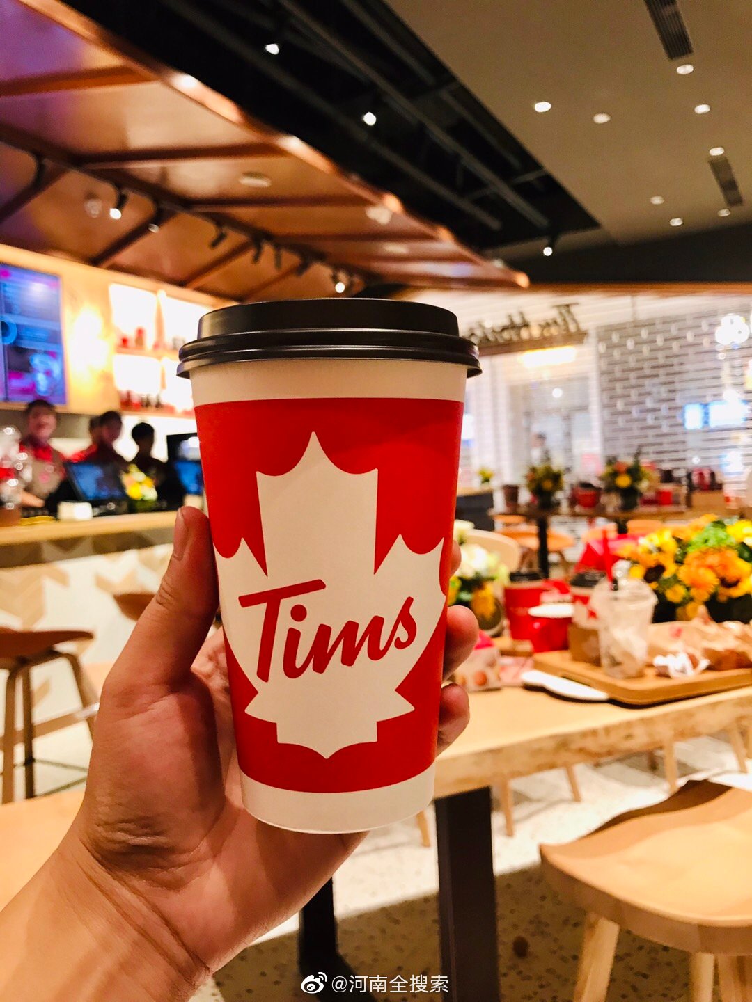 火爆北美的Tims咖啡，来郑州啦！🍁|郑州|咖啡|北美_新浪新闻