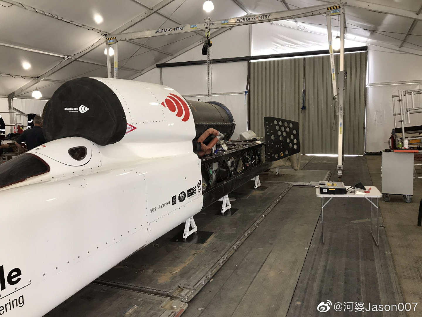 洋会玩！Bloodhound LSR安装EJ200发动机