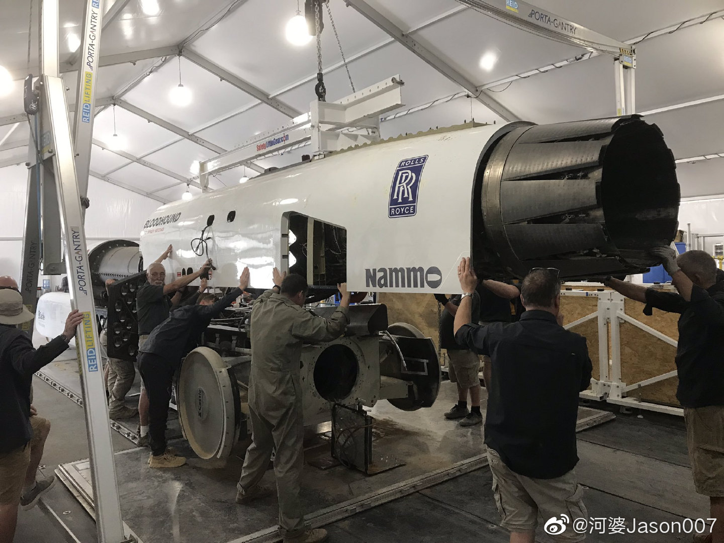 洋会玩！Bloodhound LSR安装EJ200发动机