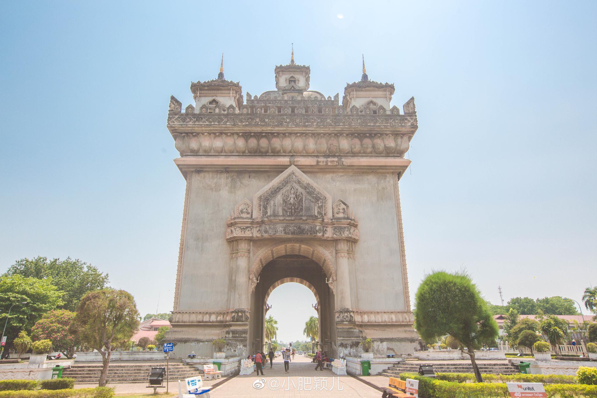 亚洲也有凯旋门？没错|凯旋门|老挝|巴黎凯旋门_新浪新闻