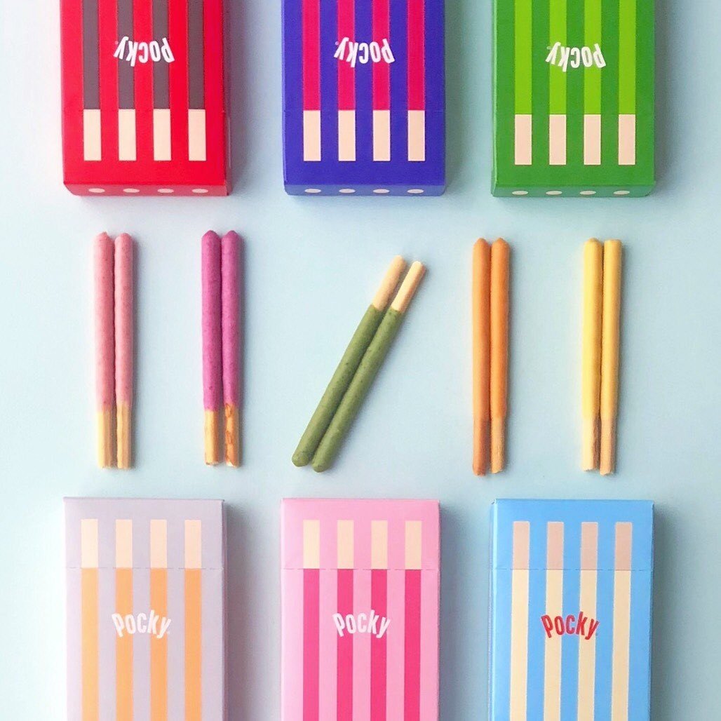 日本 Pocky 最近推出限定包装，名为“Pocky THE GIFT”
