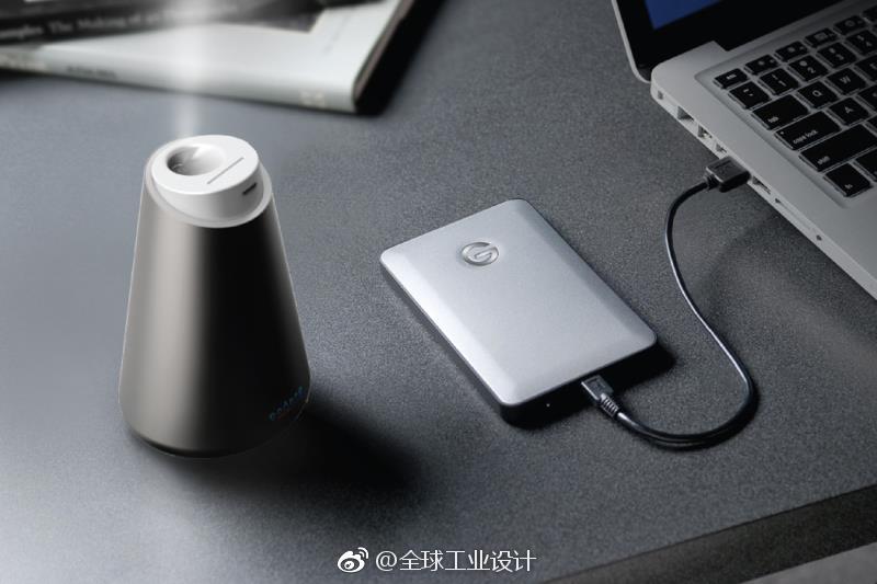 Watercone的外形具有超越功能的美感。不使用时