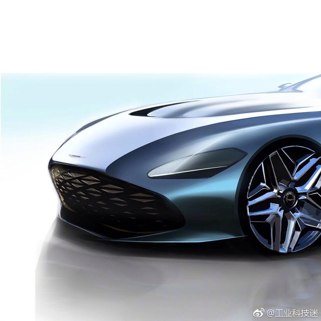 阿斯顿马丁DBS GT Zagato官方发布的设计效果图