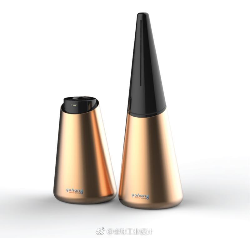 Watercone的外形具有超越功能的美感。不使用时