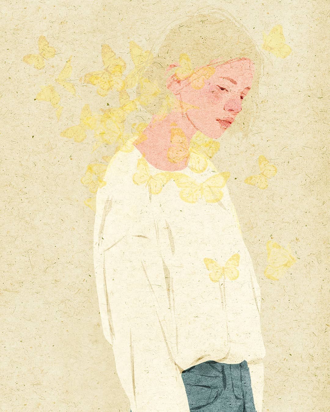 越南插画师Xuan Loc Xuan作品画面干净简洁而自然_新浪新闻