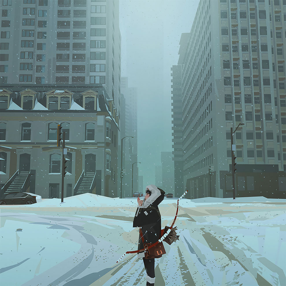 概念艺术家和插画家 凌云（Yun Ling）