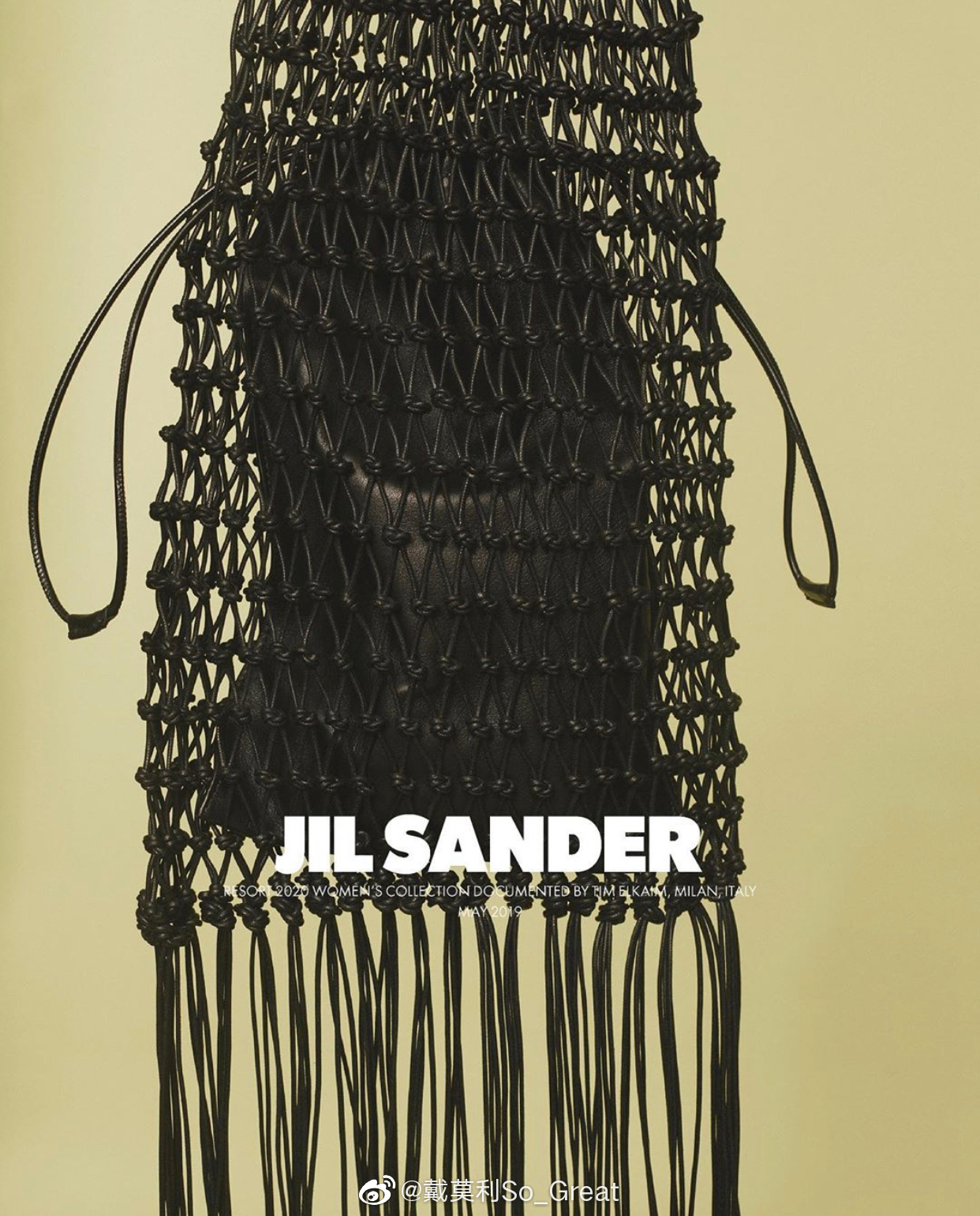Jil Sander SS2020 Campaign Jil Sander的2020春夏将简约与自然描