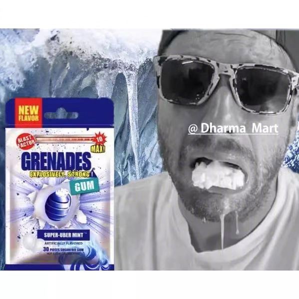 ️歌雷呐Grenades gum口香糖的清凉提神效果我是服的|胶基|口香糖|嘴巴_新浪新闻