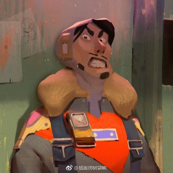 法国插画家 Zedig（Alexandre Diboine）概念场景插画设计作品