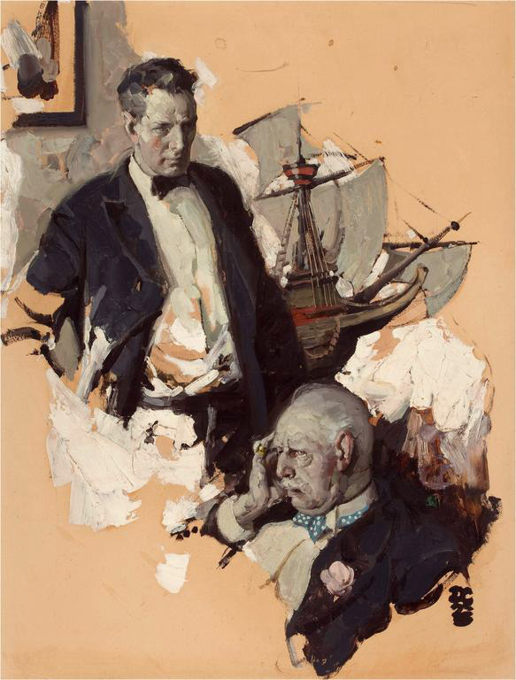 by Dean Cornwell