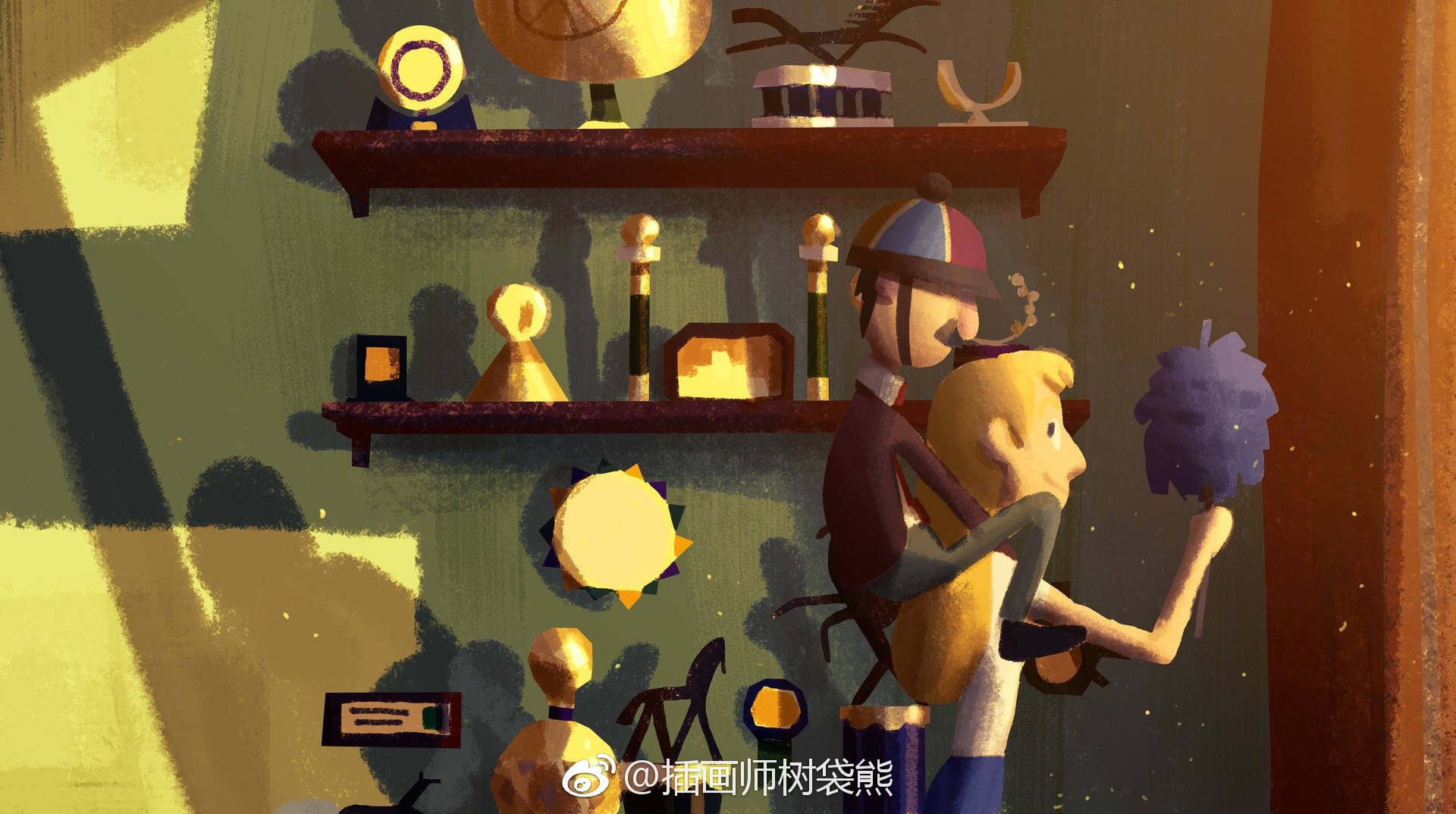 法国插画家 Zedig（Alexandre Diboine）概念场景插画设计作品