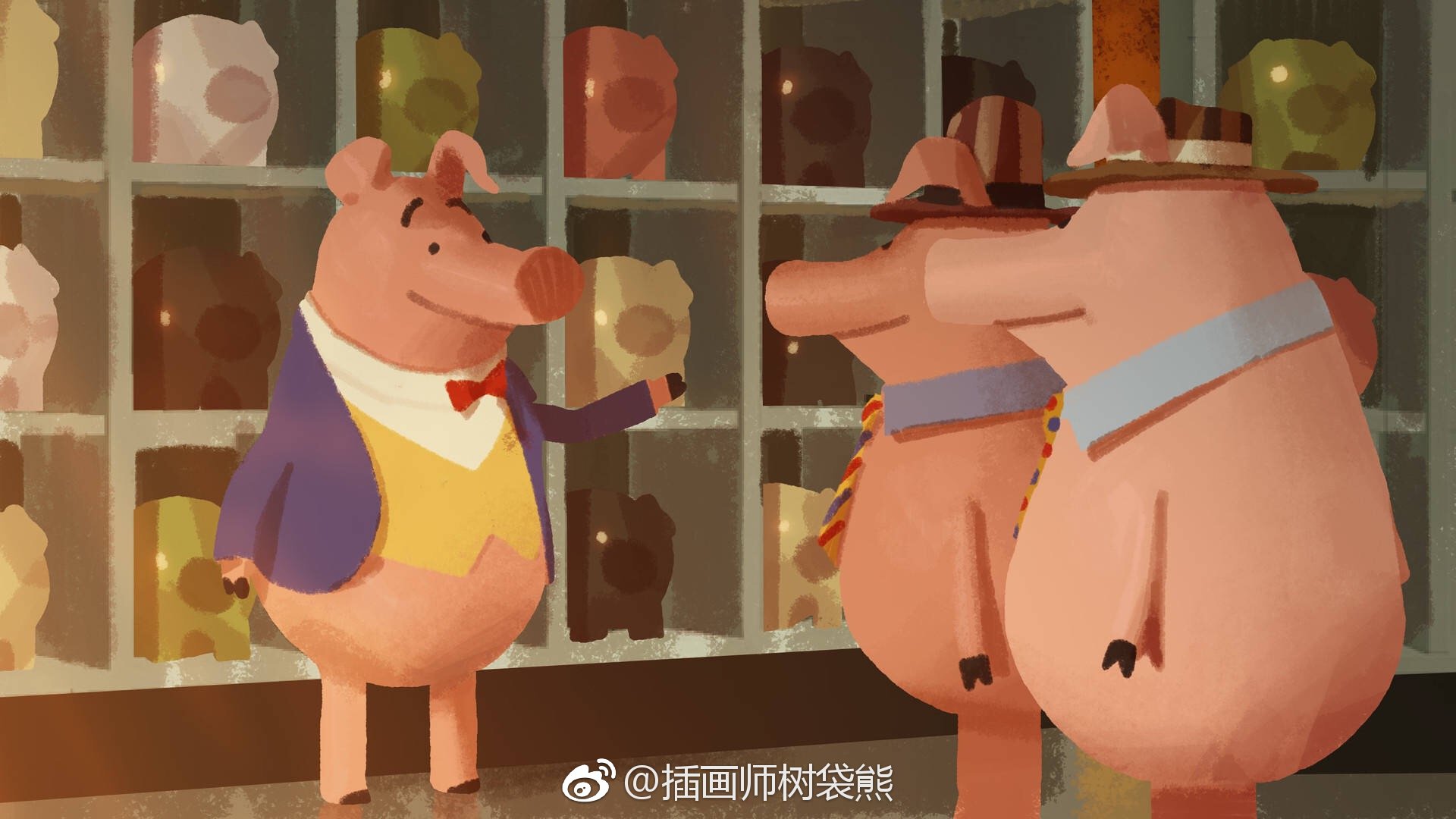 法国插画家 Zedig（Alexandre Diboine）概念场景插画设计作品