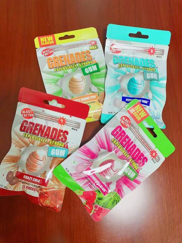️歌雷呐Grenades gum口香糖的清凉提神效果我是服的|胶基|口香糖|嘴巴_新浪新闻