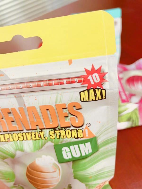 ️歌雷呐Grenades gum口香糖的清凉提神效果我是服的|胶基|口香糖|嘴巴_新浪新闻