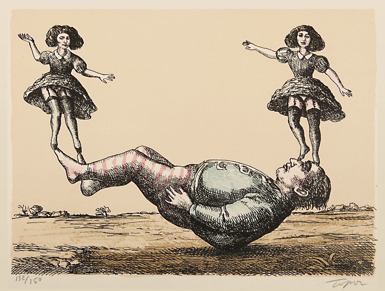 Roland Topor - lithographs
