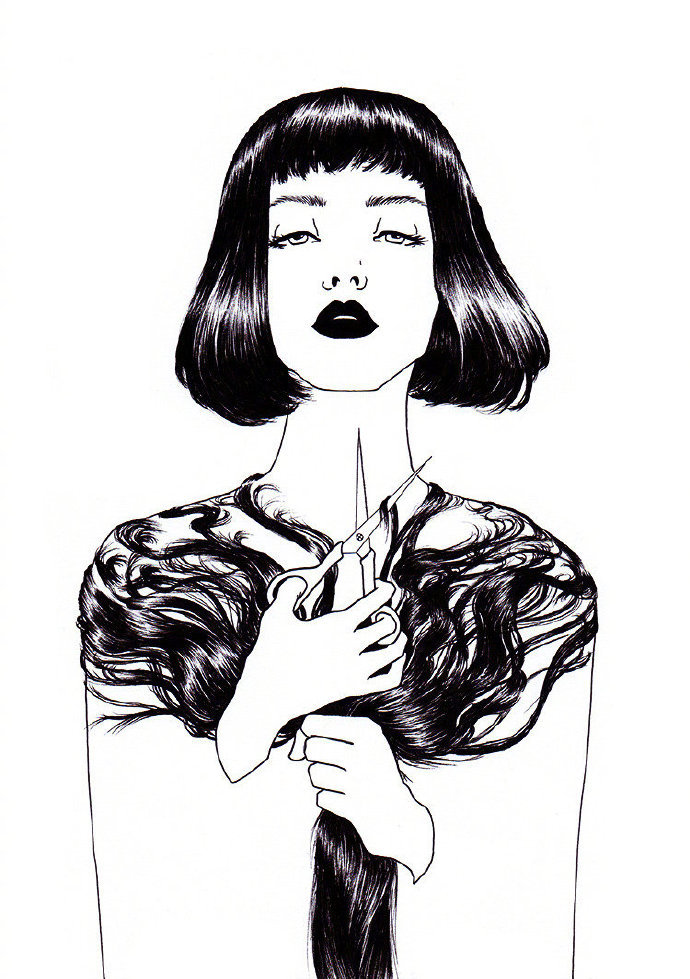 德国插画师 Sivan Karim 绘画作品 | sivankarim.tumblr|插画师|德国|绘画作品_新浪新闻