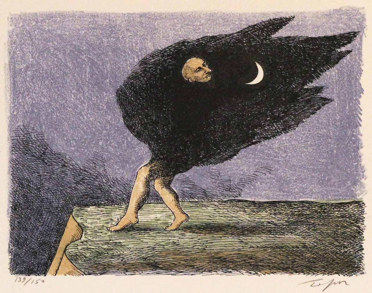 Roland Topor - lithographs