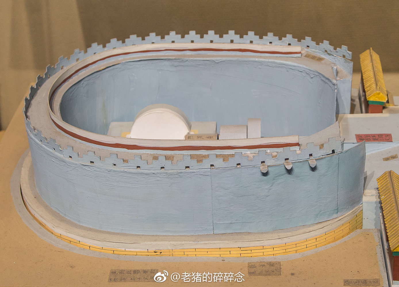 实拍“样式雷”皇陵烫样