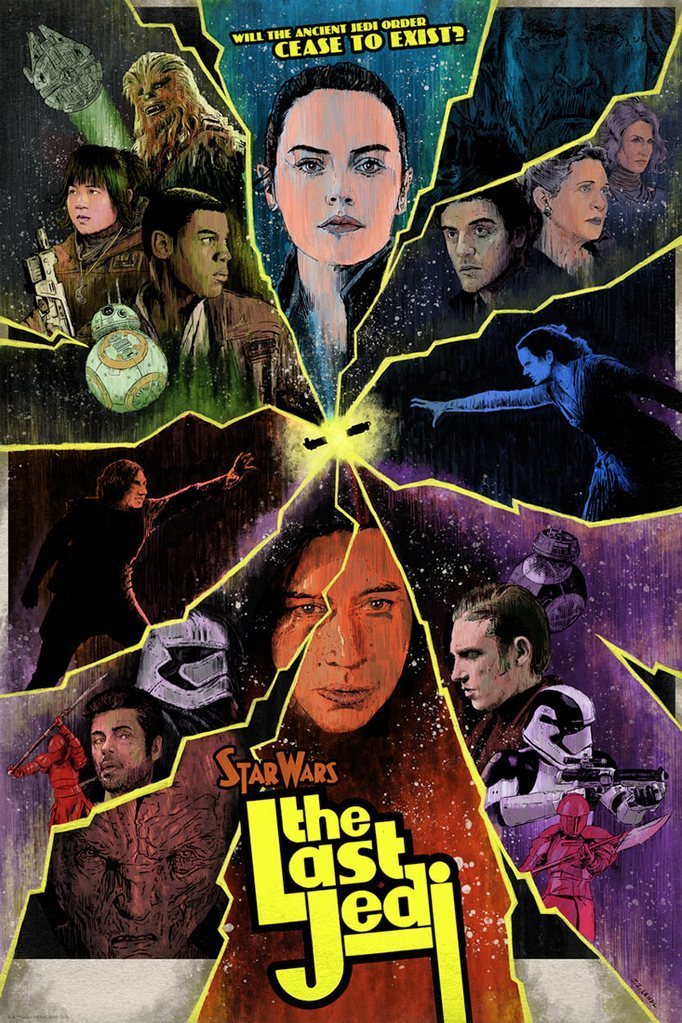 Star Wars Retro Poster Series - Created by J.J. Lendl.