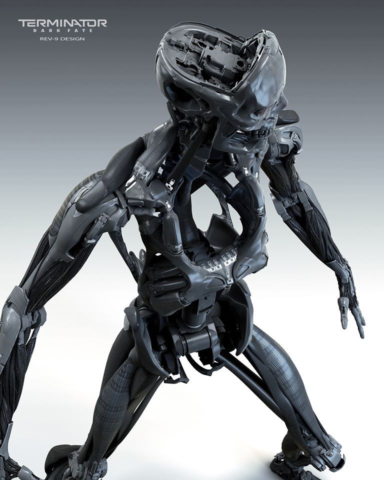 Terminator: Dark Fate by Fausto De Martini.