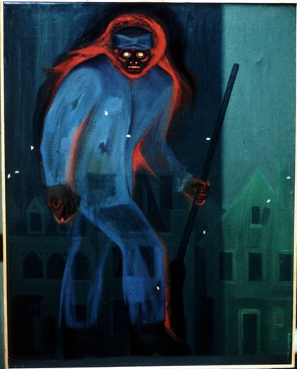 Peter Birkhäuser (1911-1976) 作品，其绘画灵感来自于他的梦境。