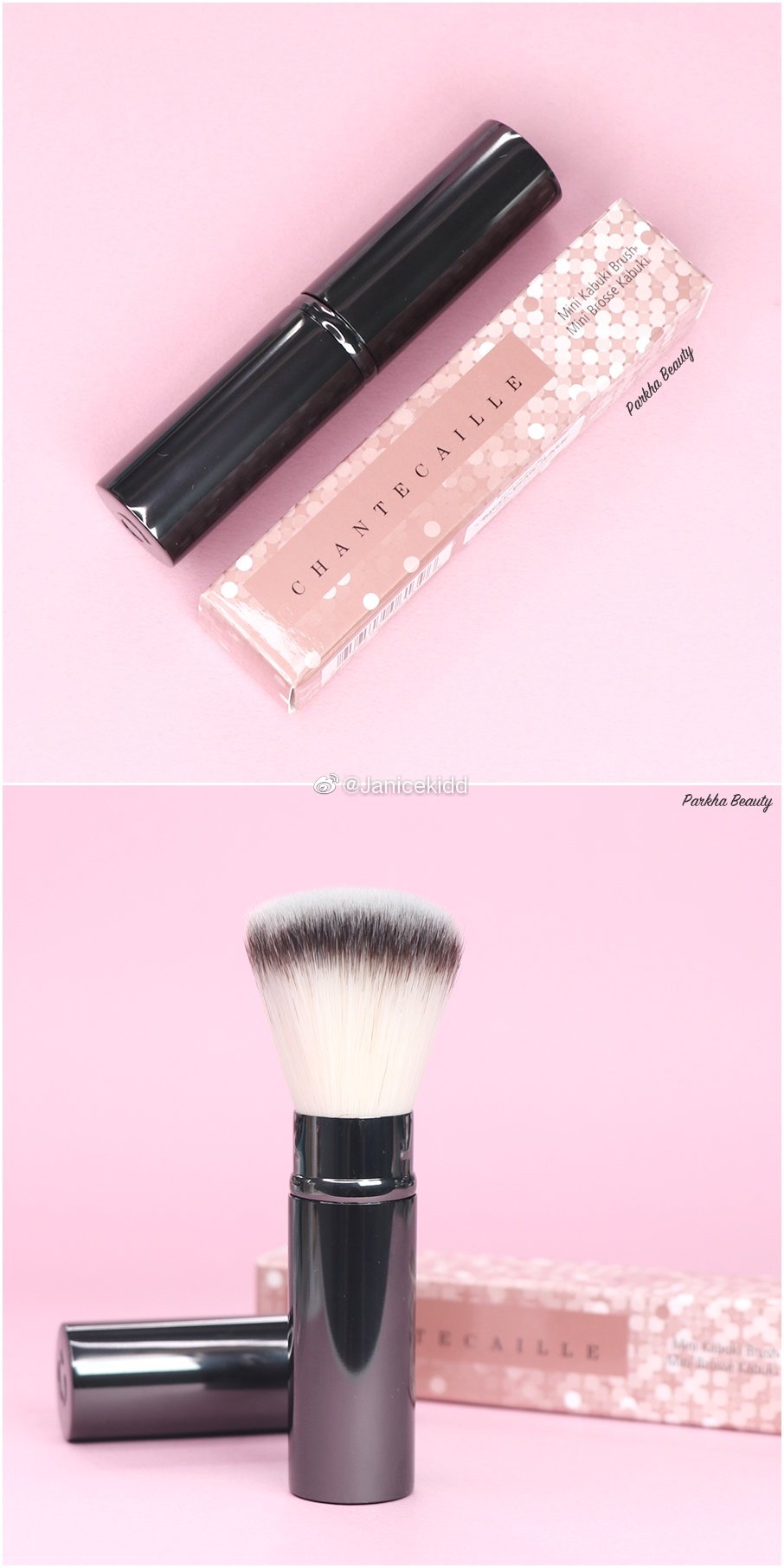 Chantecaille香缇卡 x de Gournay 限量联名高光试色- Lumiere Rose