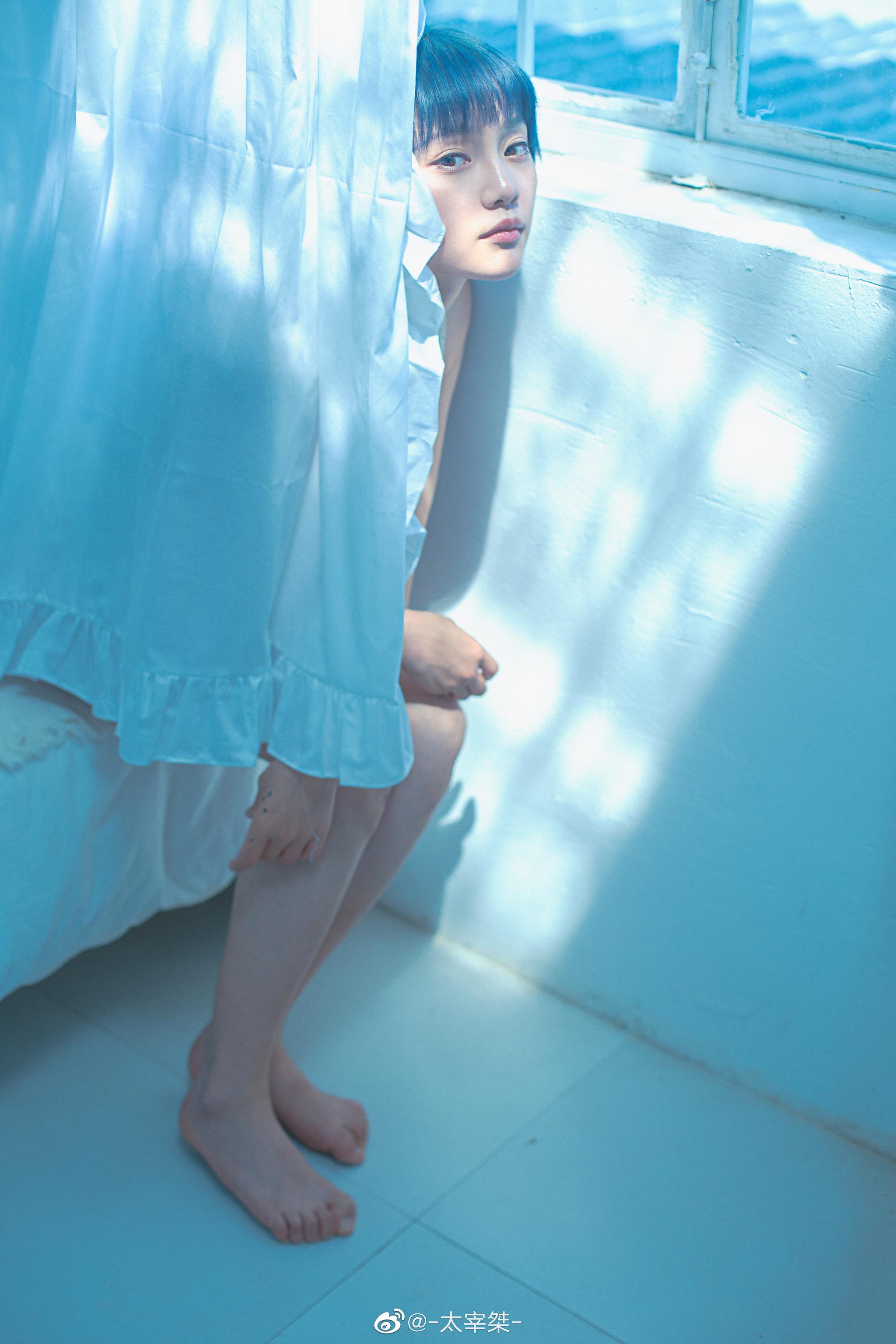 成为群青色的情愫/ @anecho_shio 摄影|青色|情愫|摄影_新浪新闻