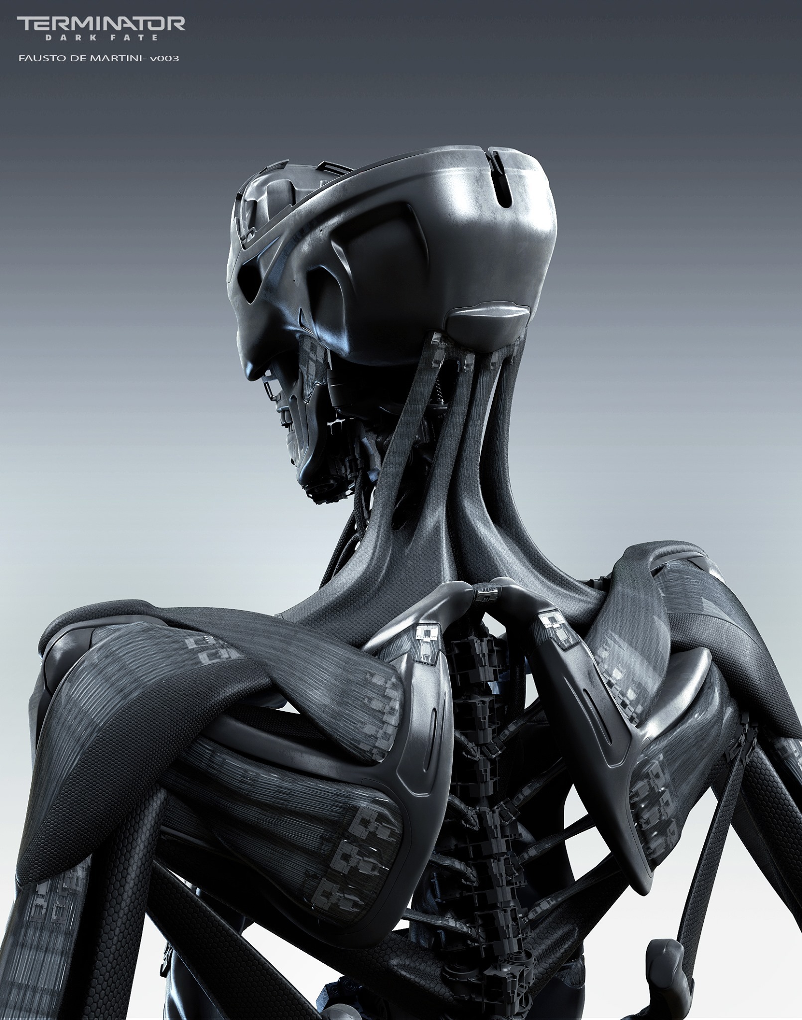 Terminator: Dark Fate by Fausto De Martini.