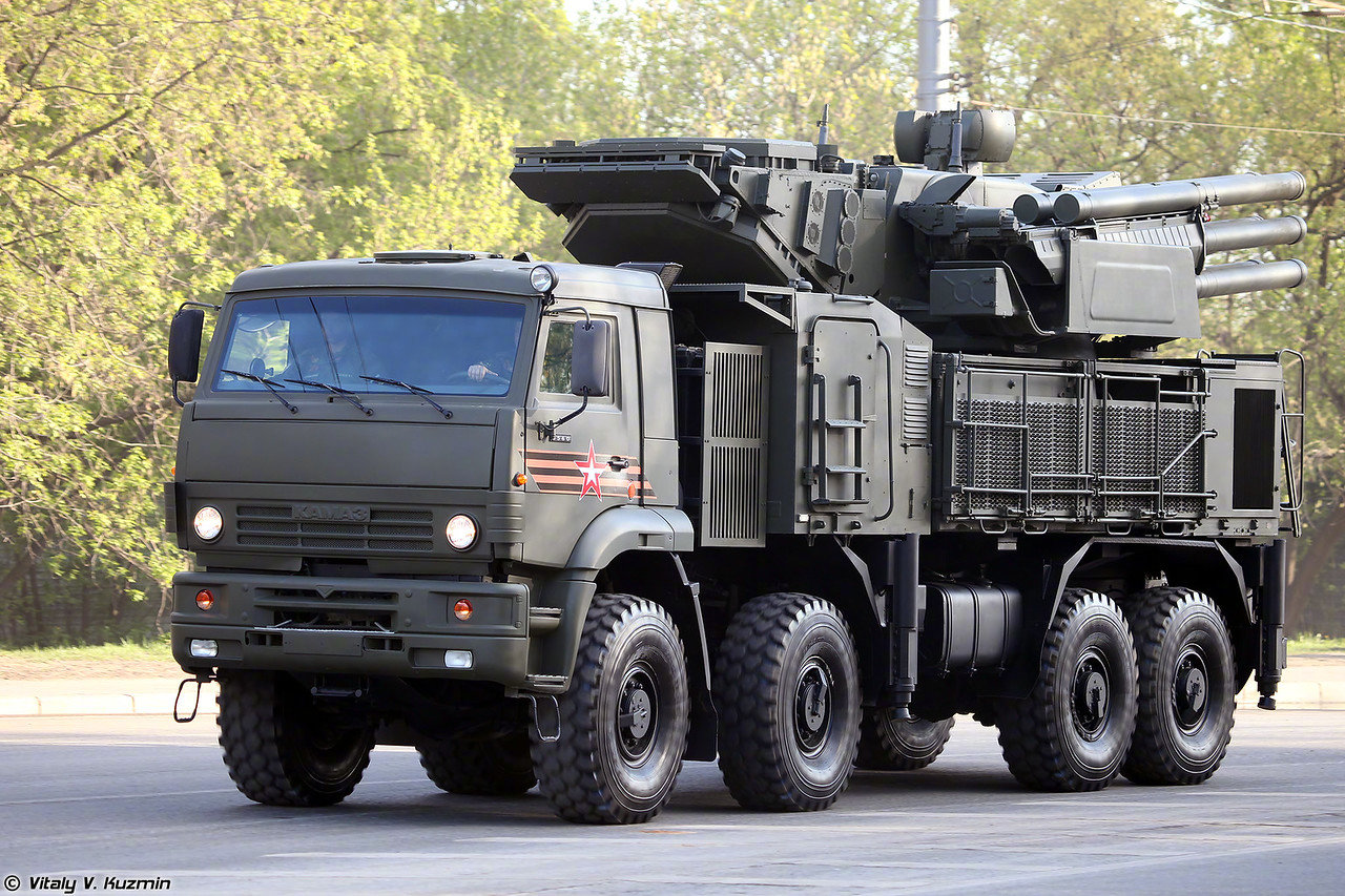 参加彩排返回的9A331M TLAR 9K331M Tor-M2、9A317 TELAR Buk-M2、96K|摄影_新浪新闻