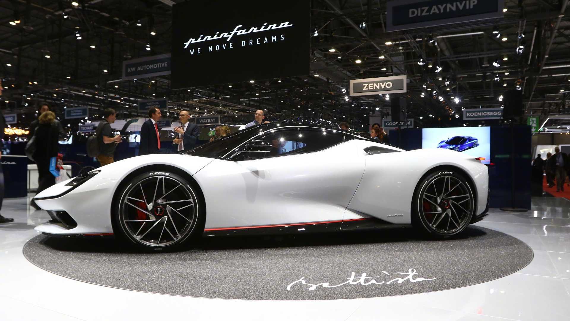 宾尼法利纳Pininfarina Battista 每个车轮由独立的电机来驱动-新浪汽车