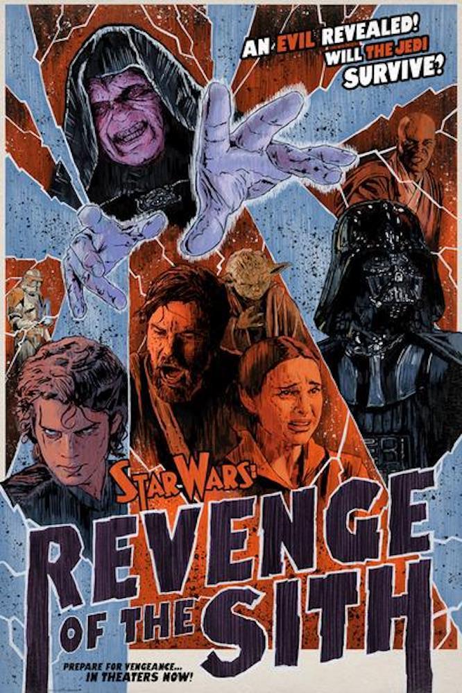 Star Wars Retro Poster Series - Created by J.J. Lendl.