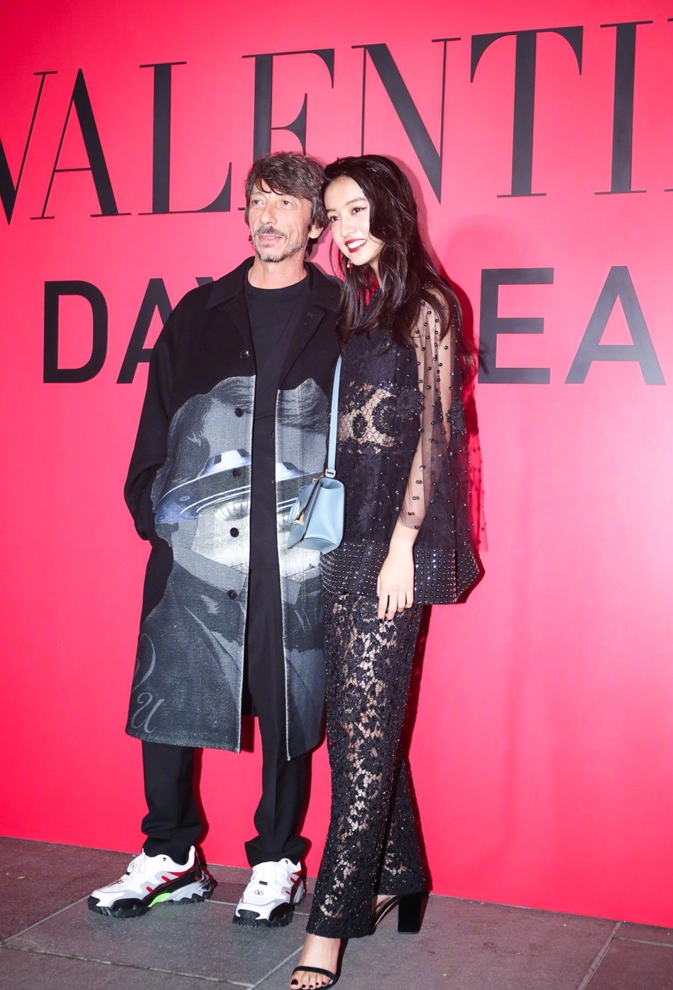 11月6日，在北京出席Valentino 北京三里屯旗舰店开幕的