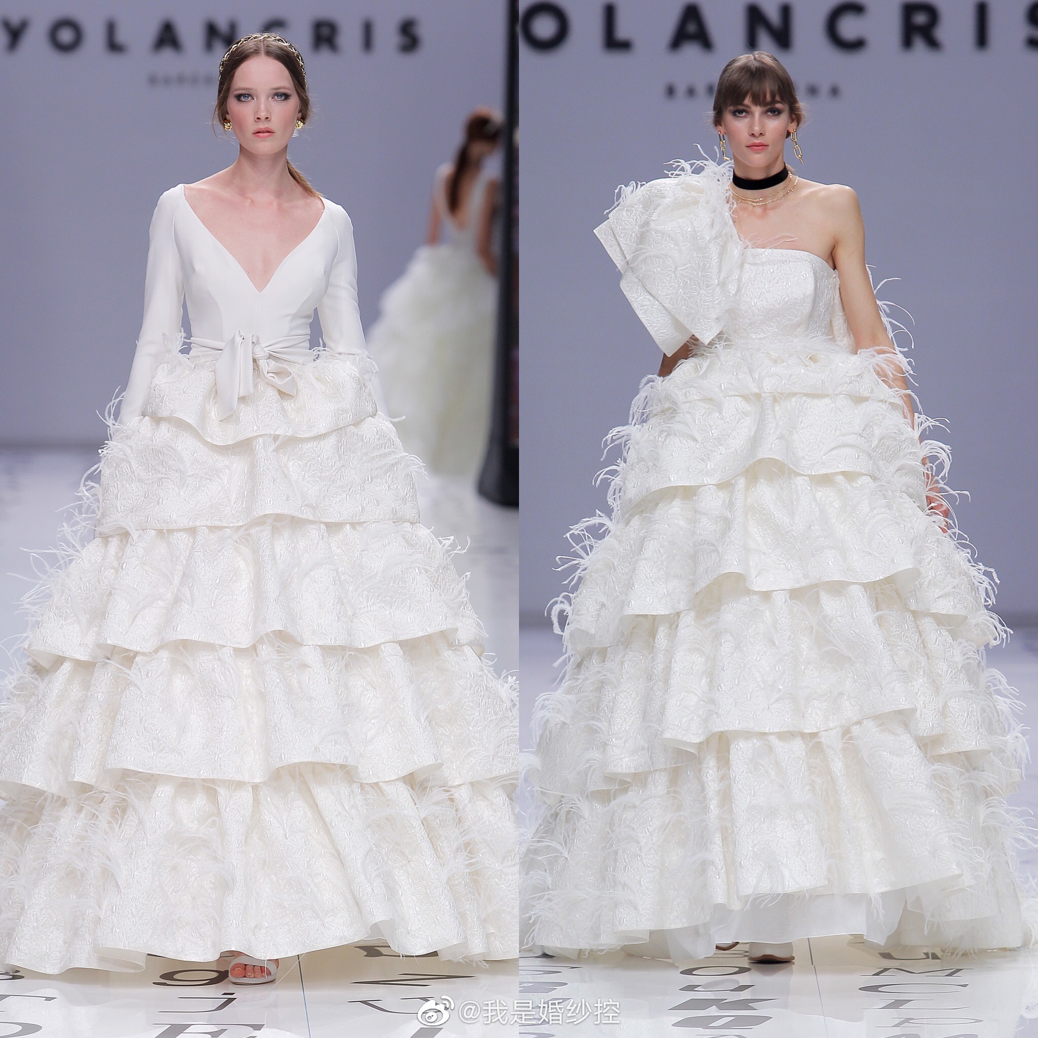 这次西班牙之行有幸采访了Yolan&Cris的设计师yolanda女士|婚纱|新娘|西班牙_新浪新闻