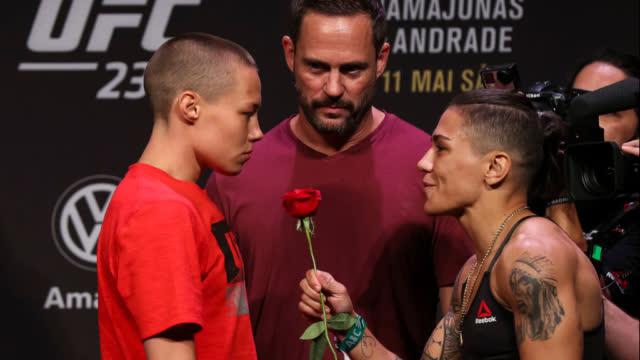 UFC237官方称重仪式全场_手机新浪网