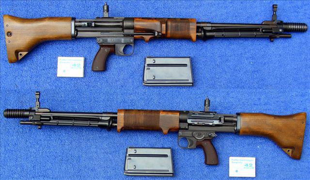 FG-42完全也是一种优良的步兵抵肩射击自动武器