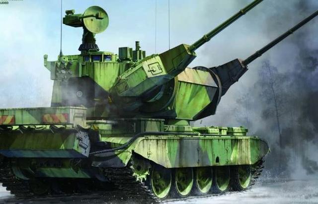 这款自行高炮是在原有的ItPsv-90“神射手”自行高炮改进而来|自行高炮|神射手|防空导弹_新浪新闻