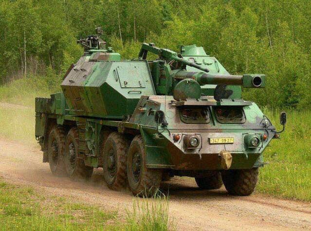 法国“凯撒”155mm自行榴弹炮，一度被看作是现代卡车炮的鼻祖