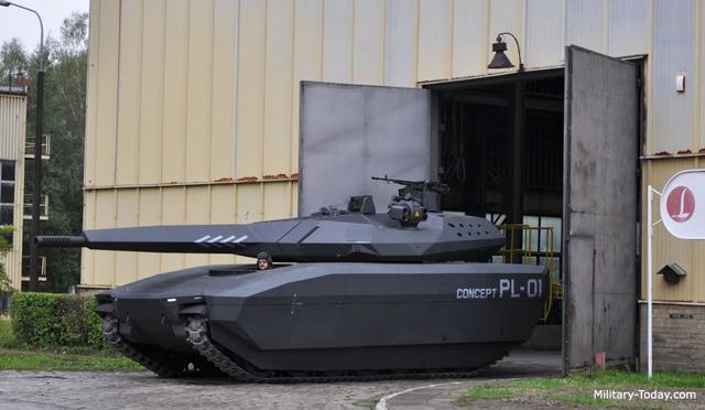 PL-01坦克基本是用安德斯轻型坦克改进而来