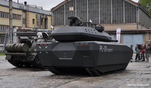 PL-01坦克基本是用安德斯轻型坦克改进而来