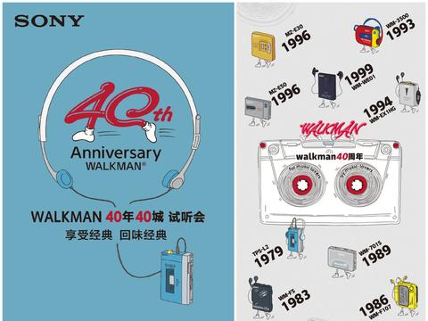 你可知道，Walkman 40年来，出现哪些经典产品吗？|经典|随身听|索尼_新浪新闻