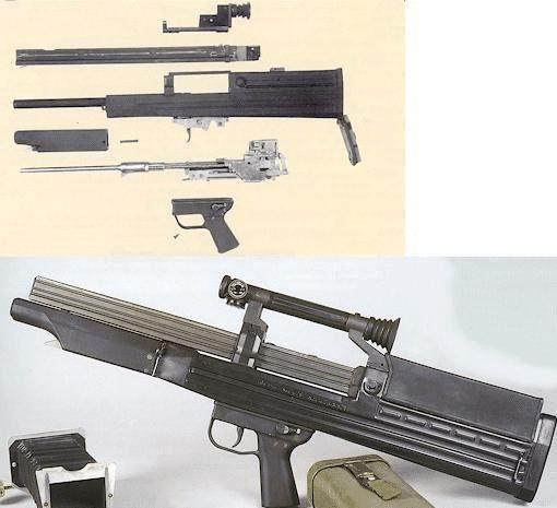 德国的G11步枪是怎么做到无弹壳发射子弹呢?